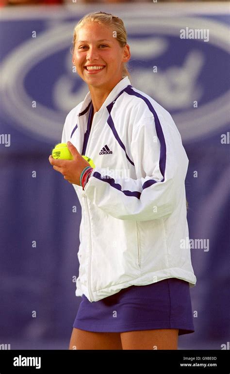Tennis Australian Open Melbourne Park Anna Kournikova Training