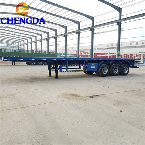 Semi Trailer 20ft Container Truck Trailer 40ft Container Trailer Truck