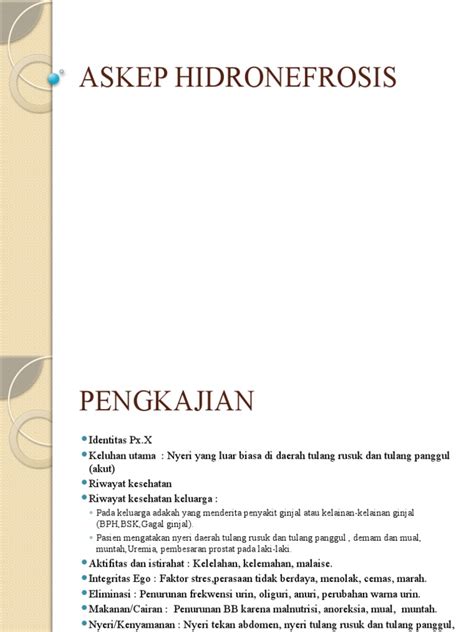 Askep Hidronefrosis Pdf