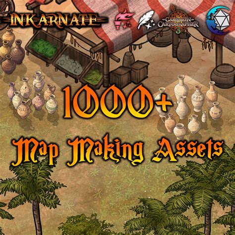 1000 Brand New Rpg Map Making Assets By Benjamin Weisz Fulfilled Gamefound