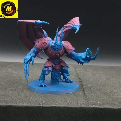 Daemon Prince W Wings 1 77291 Mindtaker Miniatures