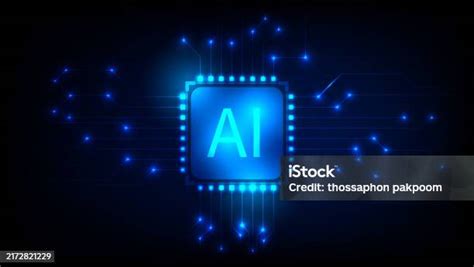 추상 디지털 반도체 홀로그램 에서 기술 컴퓨터 칩 Ai 혁신 개념 Tech Bg 인공 지능 과학 배경 벡터 0명에 대한 스톡 벡터 아트 및 기타 이미지 Istock