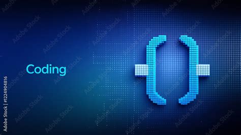 ภาพประกอบ Stock Coding And Programming Concept Digital Innovation In Software Development