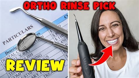 🐙 Ortho Rinse Pick Review 🍒 Remove Harmful Plaque At Home Orthorinse
