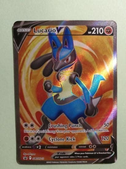 Pokémon Tcg Lucario V Full Art Aukro