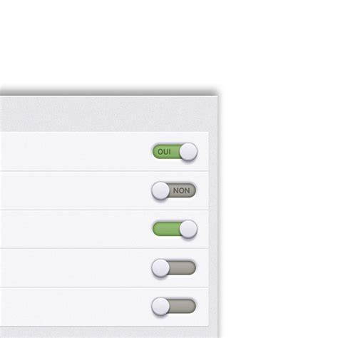 IOS Toggle Switch Free PSD File