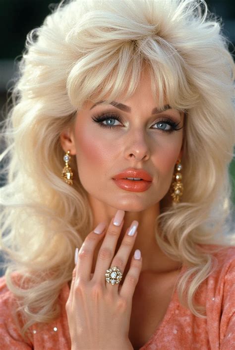 Detailed Foreground Of Loni Anderson During The Time Of Wkrp In