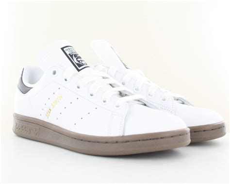 Adidas Stan Smith Blanc Or Noir Gomme