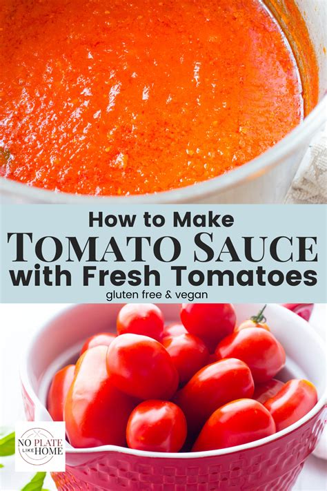 Homemade Tomato Sauce Artofit