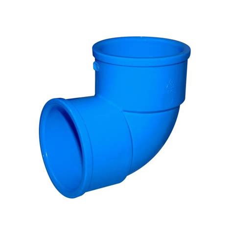Joelho 90 Graus De Irrigação Dn 75mm 212 Polegada Pvc Soldável Azul Pn80 Viqua Outros