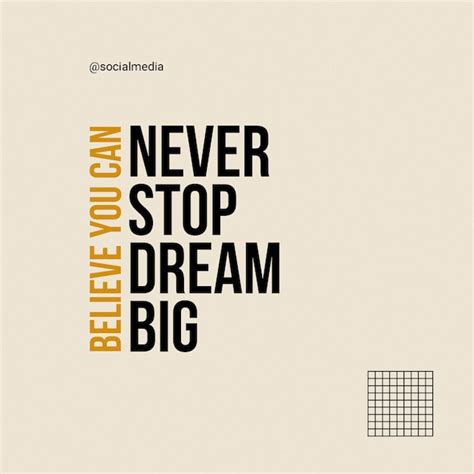 Typography Quotes Instagram Post Template Psd Design Social Media