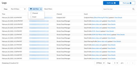 View Enterprise Dlp Audit Logs