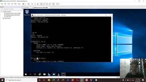 2 6 Usando El Comando Nslookup Gui Youtube