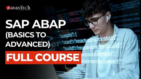 Sap Abap Basics To Advanced Training Full Course Zarantech Youtube