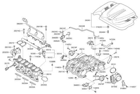 Intake Manifold 2011 Kia Sorento