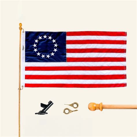 3x5 Betsy Ross Flag Flag Set Allegiance Flag Supply