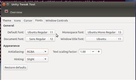 How To Set Font Size In Ubuntu Ask Ubuntu
