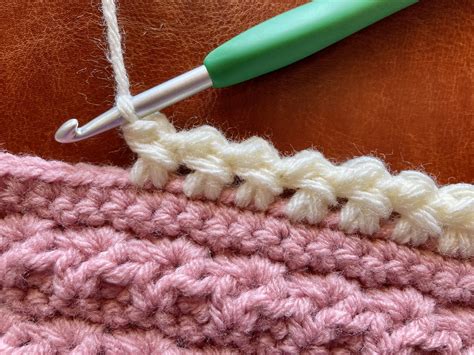 Easy Crochet Edging How To Crochet A Shell Border Easy Stitch