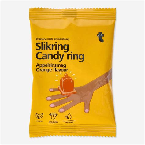 Candy Ring Orange Flavour €1 Flying Tiger Copenhagen