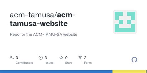 github acm tamusa acm tamusa website repo for the acm tamu sa website