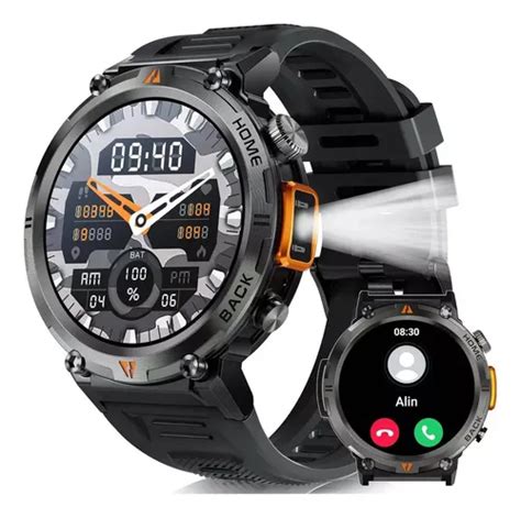 Lanterna Bluetooth Masculina Smart Watch 3atm Impermeável Parcelamento Sem Juros