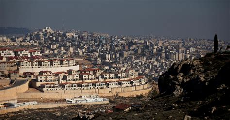 Israeli Settlements Expand By Record Amount Un Rights Chief Says Reuters