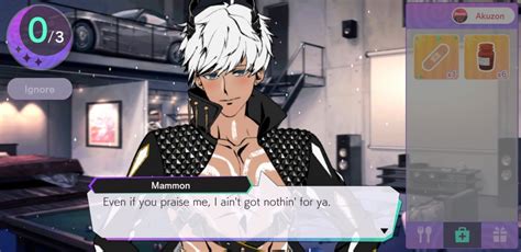 Mammon Character Review Obey Me Sweet And Spicy Otome Game Reviews
