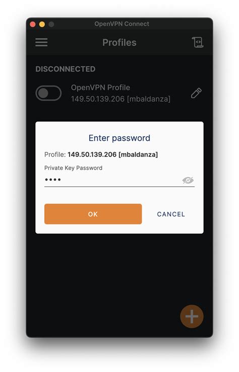 openvpn cómo conectarse a un servidor openvpn con openvpn connect