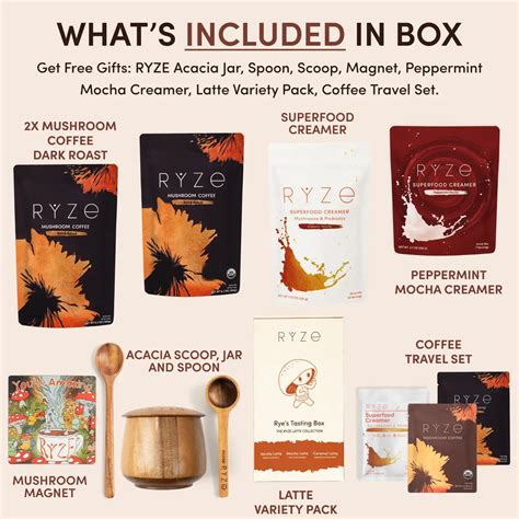 Mushroom Coffee Dark Roast Starter Kit Ryze