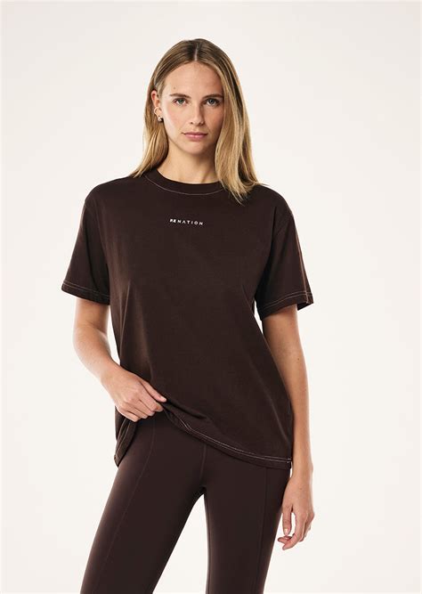 Shift Tee Espresso Pe Nation Pe Nation Global