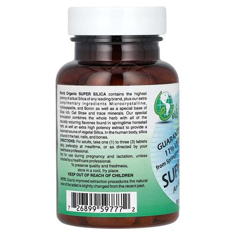 Super Silica Herbal Supplement Guaranteed Potency