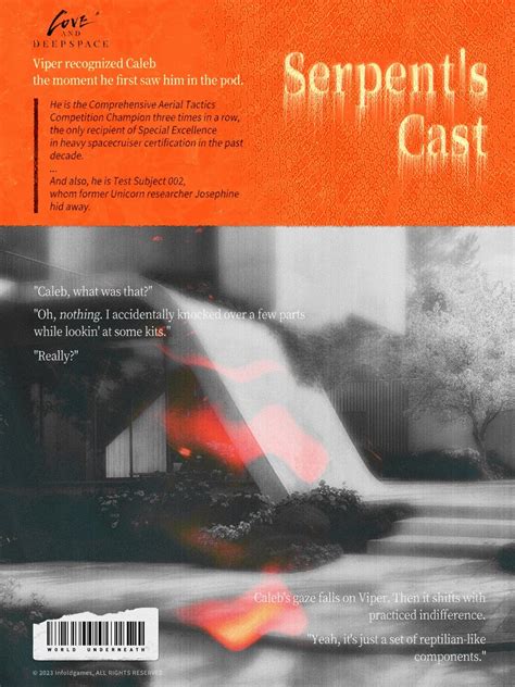 Love And Deepspace Serpents Cast — Animon Official