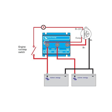 Batterie Trenndiode 2 Ausgänge
