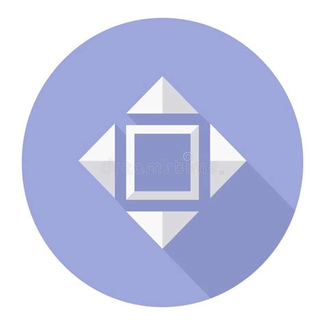 Dynamic Arrow Navigation Icon For Interactive Interfaces Stock