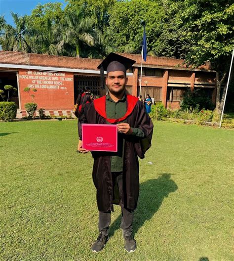 nikhil prakash rai on linkedin convocation degree ceremony shuats
