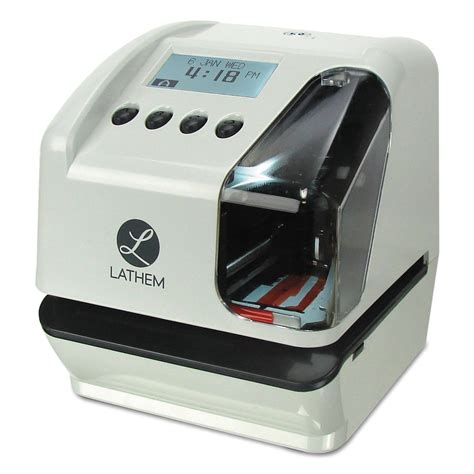 Lathem Time Stamp Lt5000 Electronic Time And Date Stamp