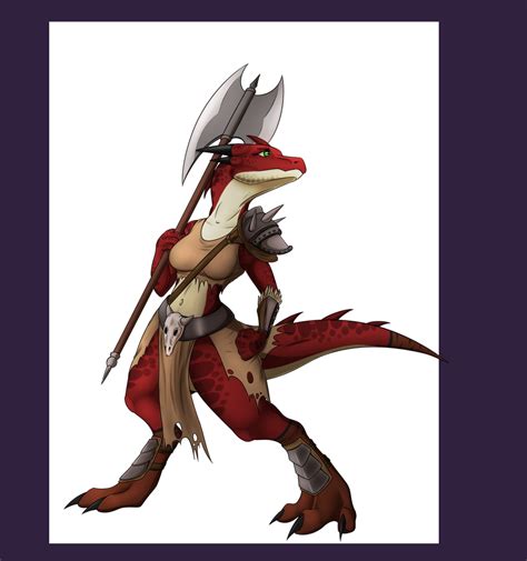 Barbarian Kobold Commison By Tomek1000 On Deviantart