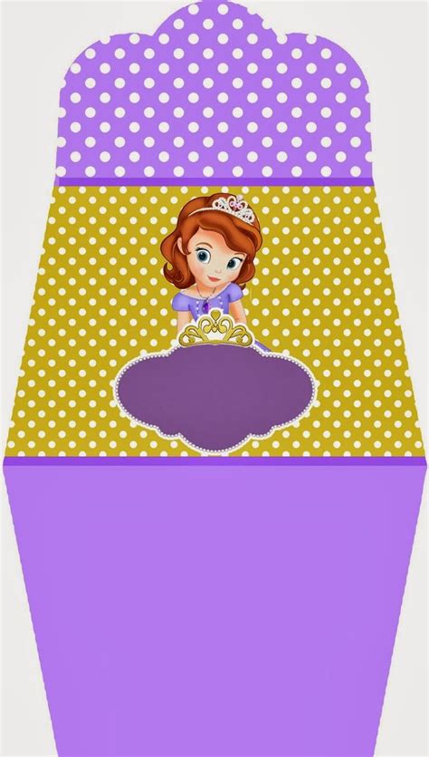 Ideas Y Material Gratis Para Fiestas Y Celebraciones Oh My Fiesta Princesa Sofía Bolsos