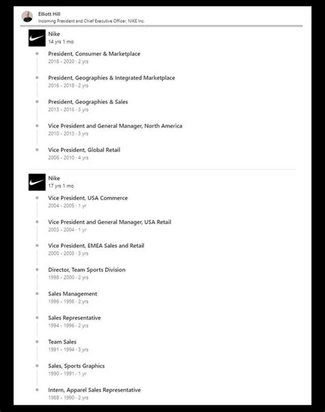 37 Years Intern To Ceo Nike Incoming Ceo Literally Joined Nike As