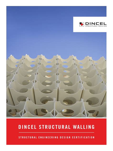 Dincel Structural Engineering Design Certification Pdf