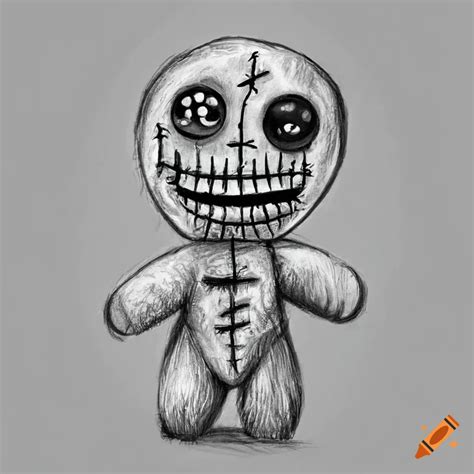Creepy Doll Drawing Ideas