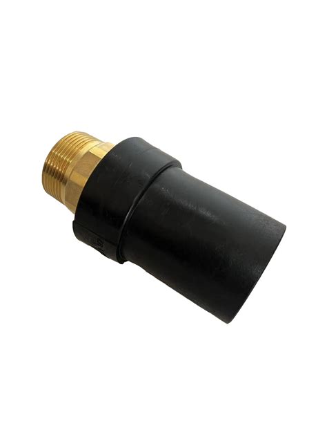 Pe Steel Transition Pn16 Pe Pipe Fittings With Brass Threads Pe