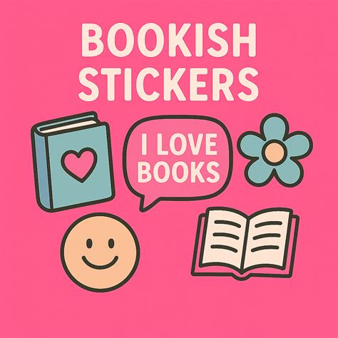 Bookish Stickers And Reading Accessories Yourbookish Yourbookishcom