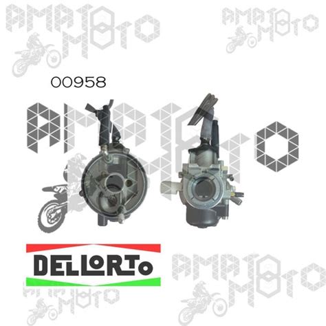 Carburatore Dellorto Shbc 18 16 P Per Ape 50 Con Miscelatore 00958 Ebay