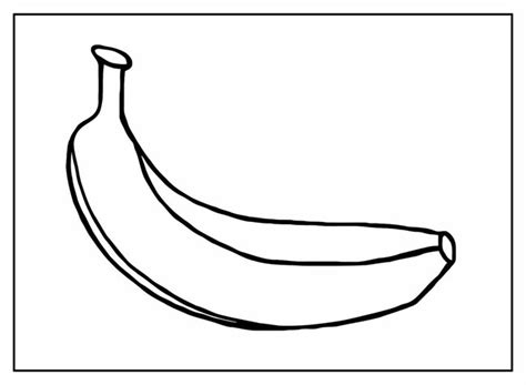 27 Desenhos De Banana → Imprimir E Colorirpintar