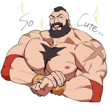 Sei Ouka Zangief Street Fighter Street Fighter 6 1boy Bara Beard