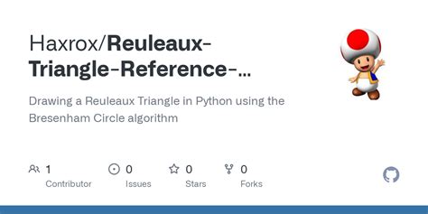 GitHub Haxrox Reuleaux Triangle Reference Model Drawing A Reuleaux Triangle In Python Using