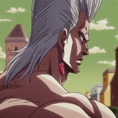Jean Pierre Polnareff Icon Jojo Anime Jojo Personagens