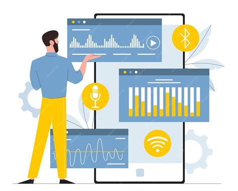 Premium Vector Voice Assistant Software