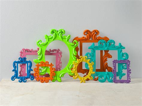 Classically Modern Frames Behance